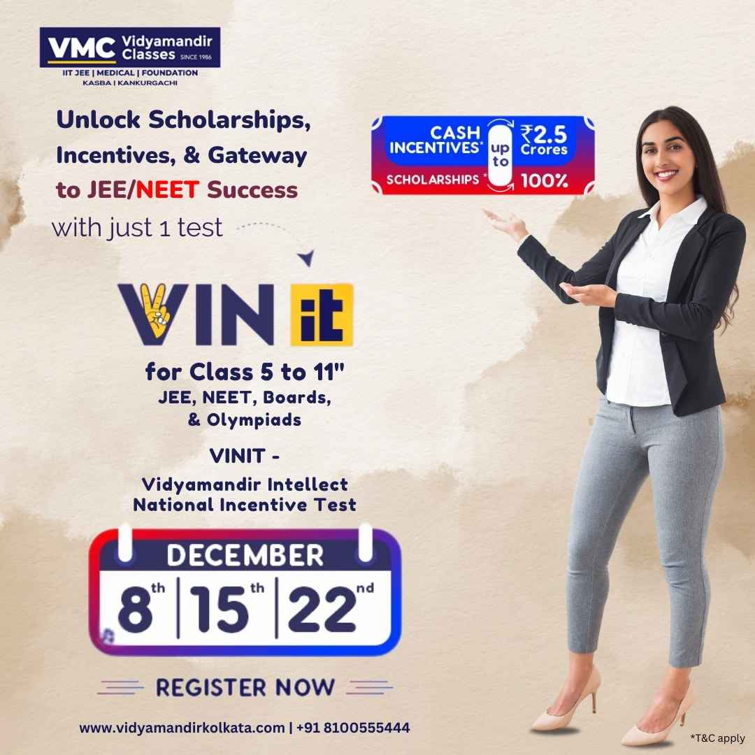 VMC Kolkata | Best JEE and NEET Coaching Centre in Kolkata